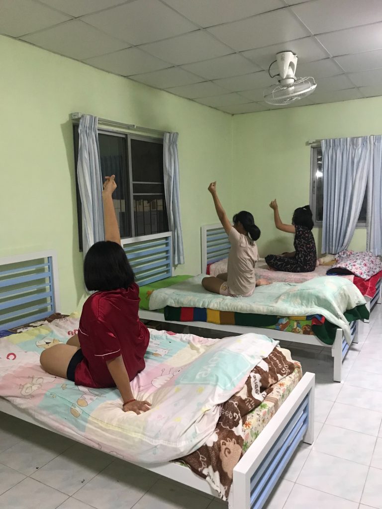 Nieuwe bedden – Baan Phak Phing